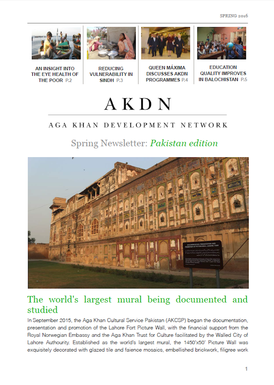 AKDN Spring Newsletter: Pakistan edition - AKDN